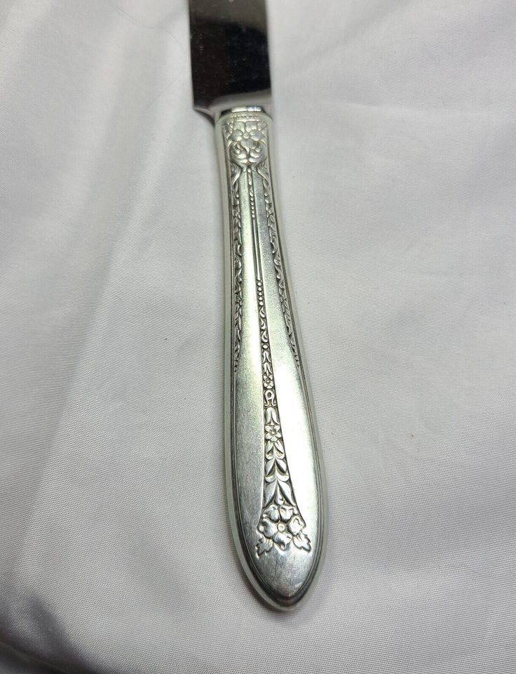 Margaret Rose by National Sterling Silver Regular Knife Butter Table | eBay