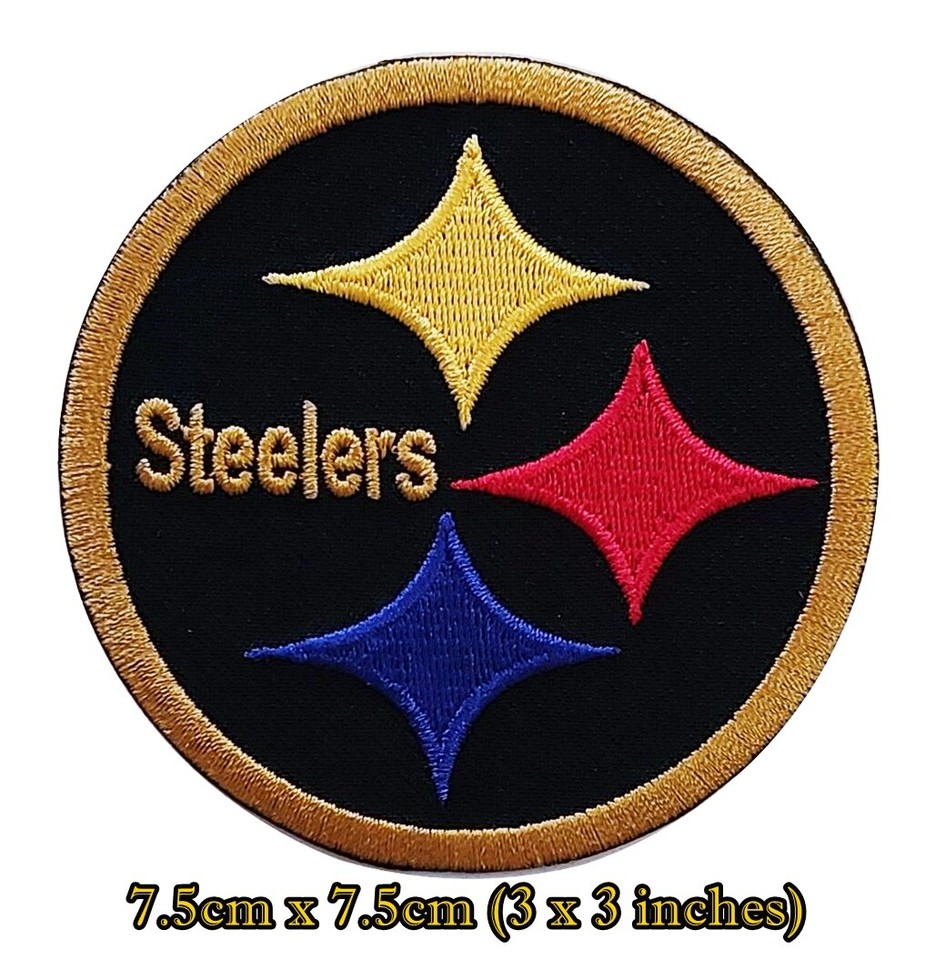 Pittsburgh Steelers🏈Football Embroidery Patches Iron,Sewing on (Select ...