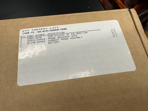 Keysight 1146B AC / DC Current Probe, 100 kHz, 100 A | eBay