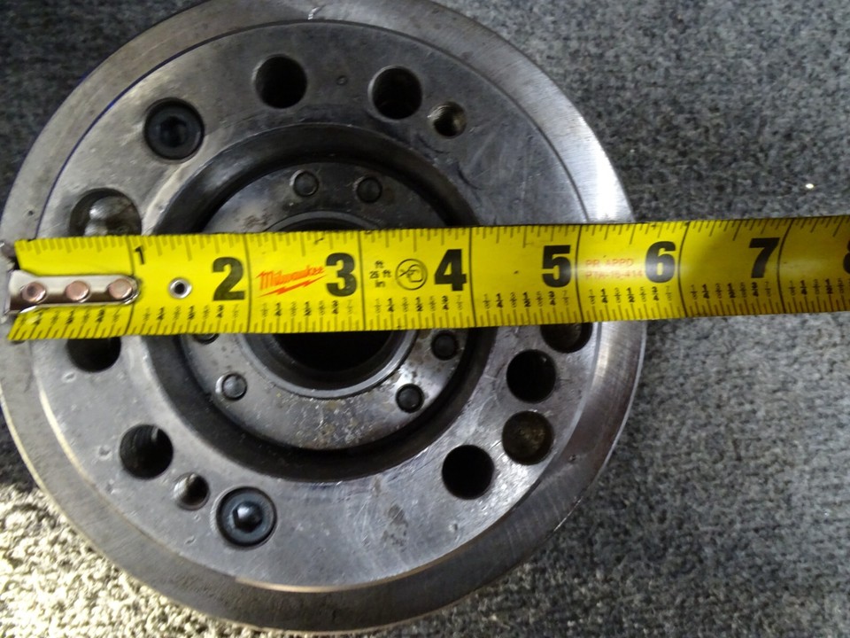 MMK Power Chuck 6.5" 3 Jaw Lathe Chuck HA5-6-35 4500RPM 40244 | eBay