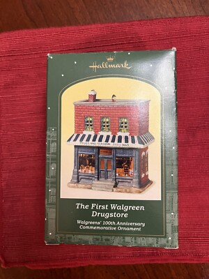 Hallmark Christmas Ornament The First Walgreen Drugstore 100th ...