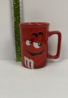 Red M&M's Tall Coffee Mug/Cup 12oz. Official Licensed - Mars, Inc ...