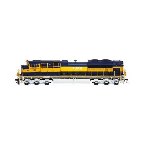 NEW Athearrn SD70M-2 with DCC & Sound FURX Train HO Scale 797534693692 ...