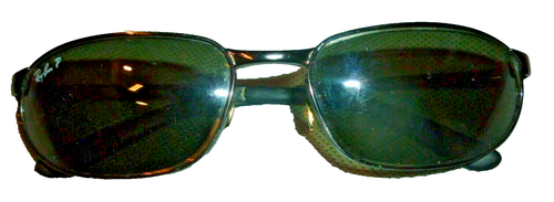 RAY-BAN RB3176 FLIGHT POLARIZED FLEX HINGES SUNGLASSES Neo Matrix Style ...