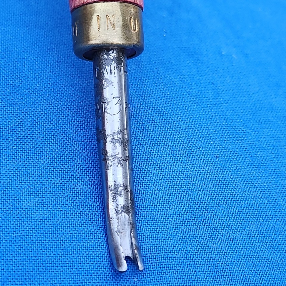 Lot of 5 Rampart Leather tools: 3/32 U-gouge; 0, 1, 2, 3 grooved edgers ...