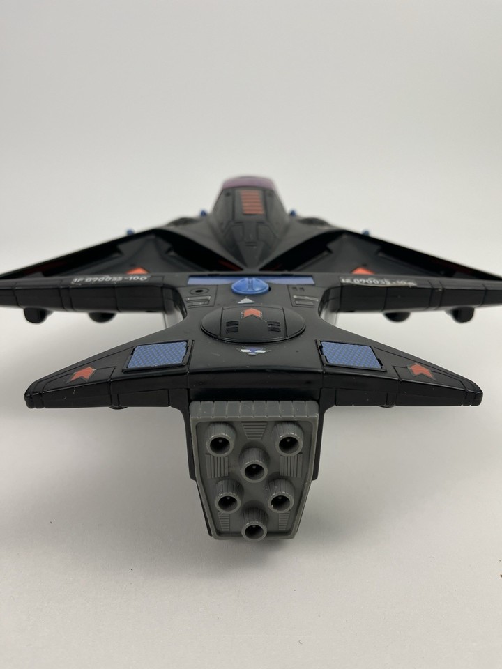 Vintage 1986 Coleco Starcom Shadow Bat Shadowbat Ship Jet Transforming ...
