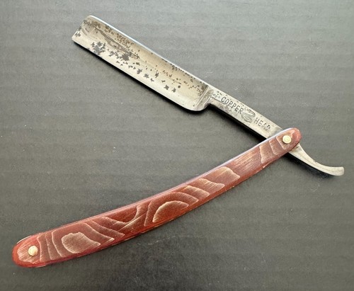Antique A. Witte " Copper Head " Straight Razor - Made in Germany | eBay