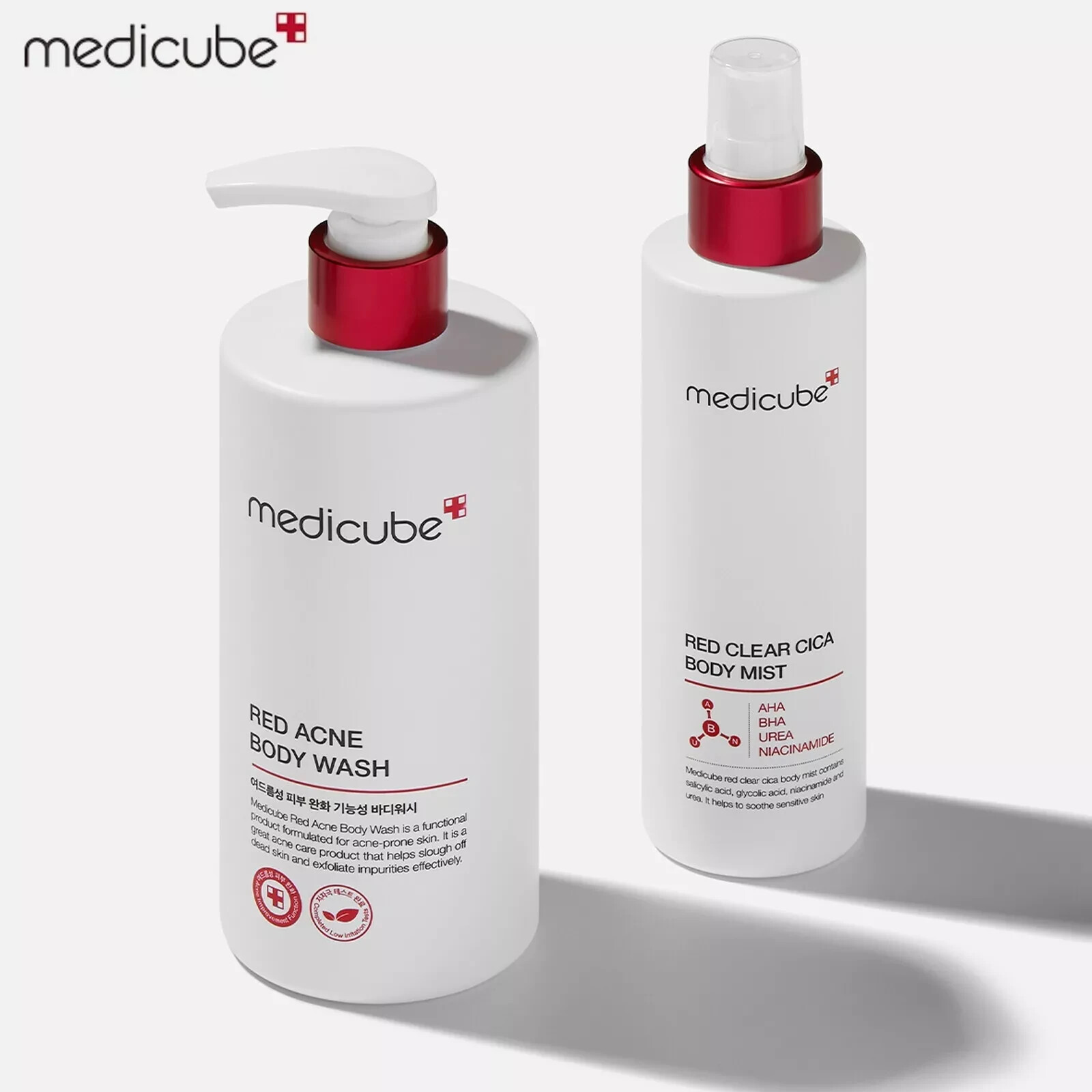 MEDICUBE Back Acne Duo Special Set ? Body Wash & Mist | Targeted Bacne ...