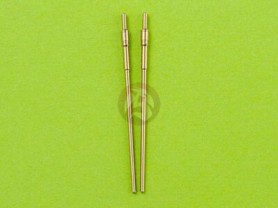 Master 1/350 5"/62 (12.7cm) Mark 45 Mod 4 Naval Gun Barrels (2 pcs) SM ...