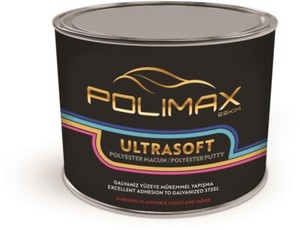 1L Polimax Ultrasoft Stopper Fine Filler Polyester Resin CarPanel ...