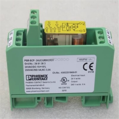 1Pc New Phoenix PSR-SCF-24UC/URM/2X21 ie | eBay