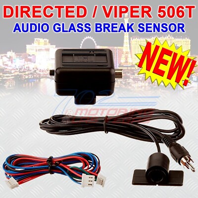 New Directed 506T Universal Glass Break Audio Sensor for Python Viper ...