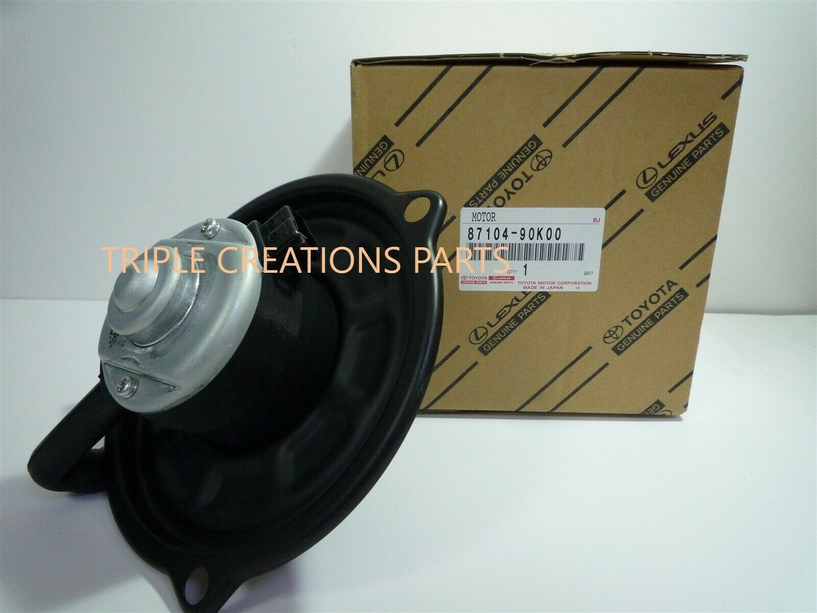 8710490K00 Genuine Toyota Motor Sub-Assy Heater Blower 87104-90K00 OEM ...