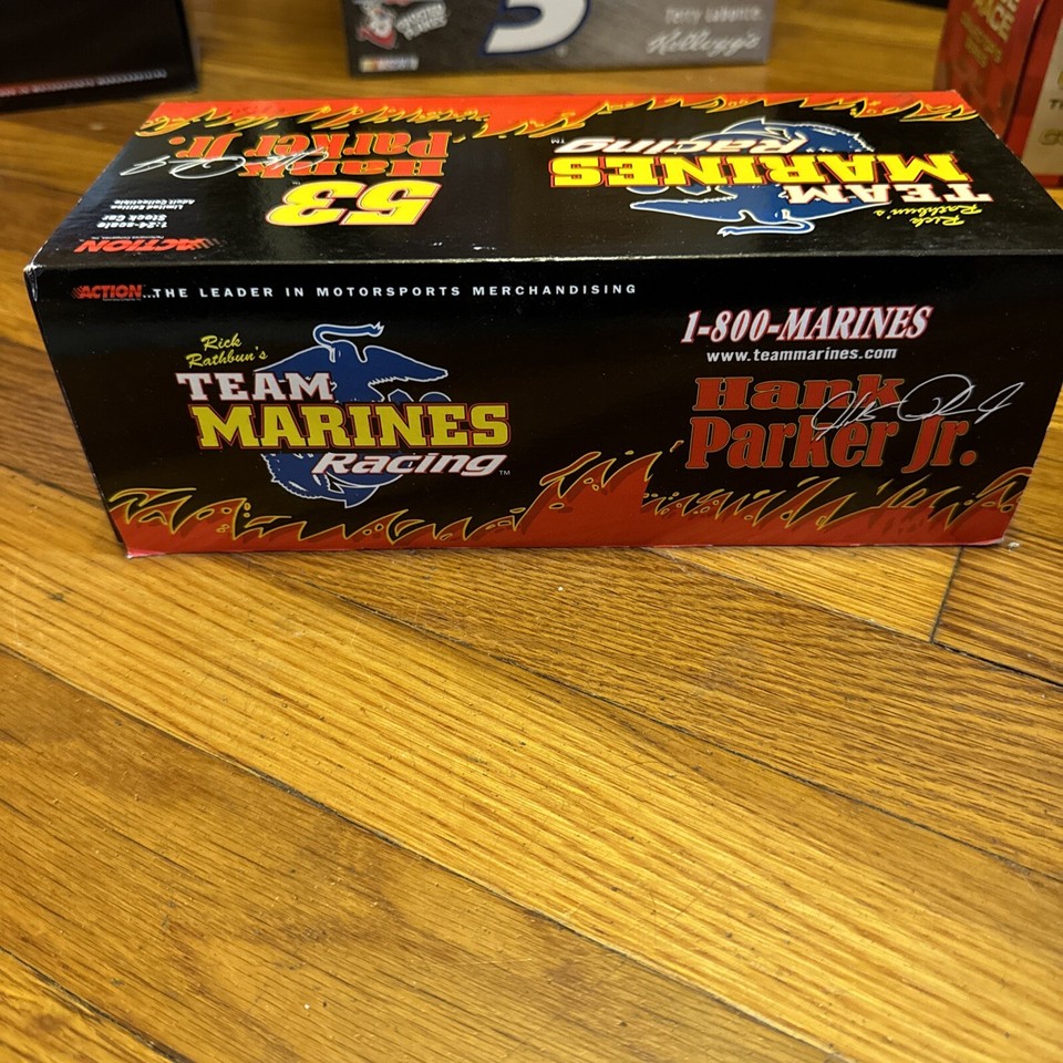 2000 Action Hank Parker Jr. Team Marines Racing 1/24 | eBay