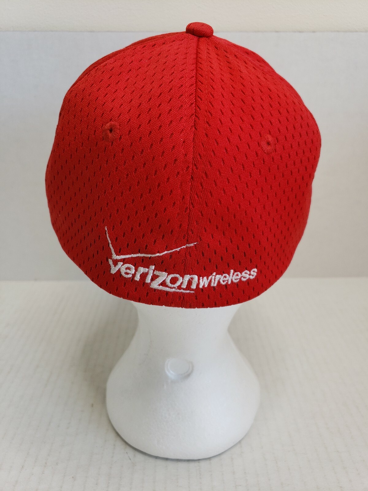 Honda Civic Tour Verizon Fitted Baseball Cap Hat Unisex Adult Red Mesh ...
