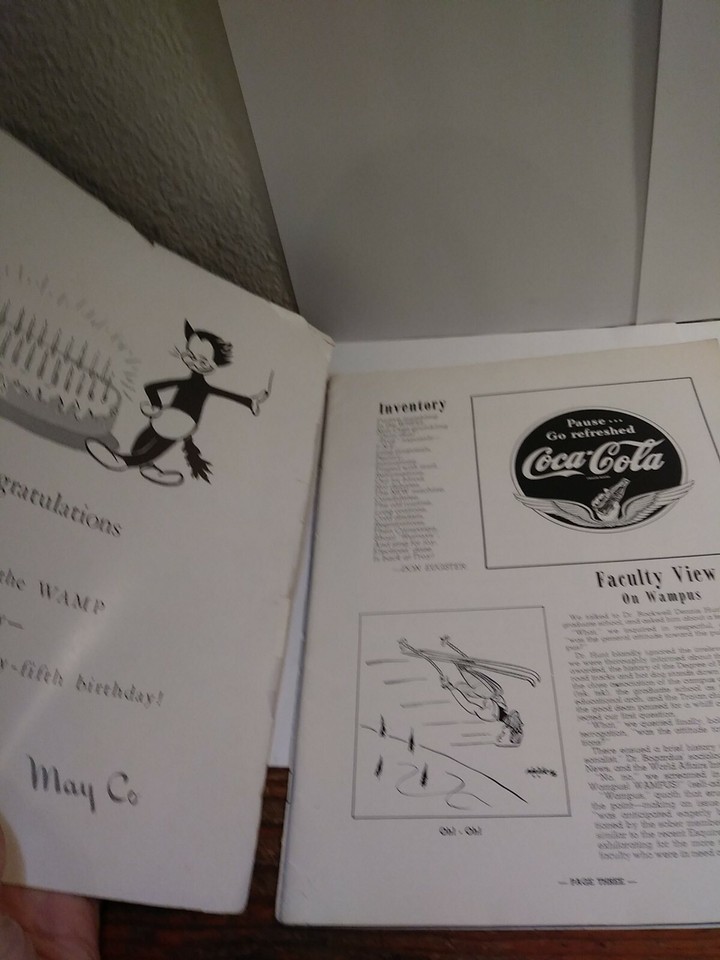 WAMP Magazine Jan. 1944 University Of Southern California Magazine M ...