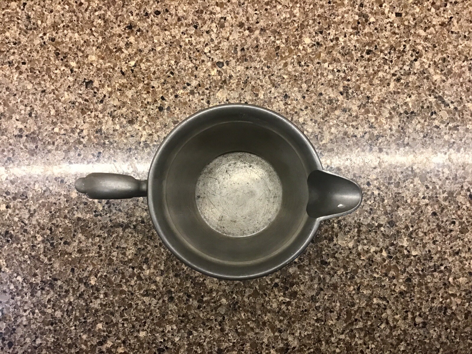 Very rare. Early Antique Primitive Pewter Water Pitcher - MARKED PEWTER ...