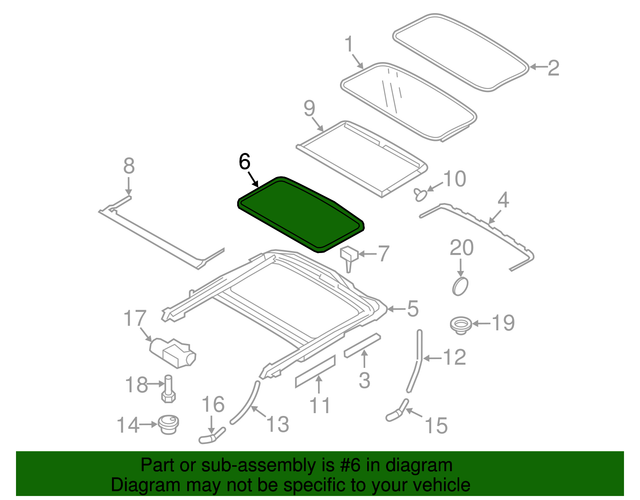 Volvo 39800563 Genuine OEM Factory Original Cover Molding for sale ...
