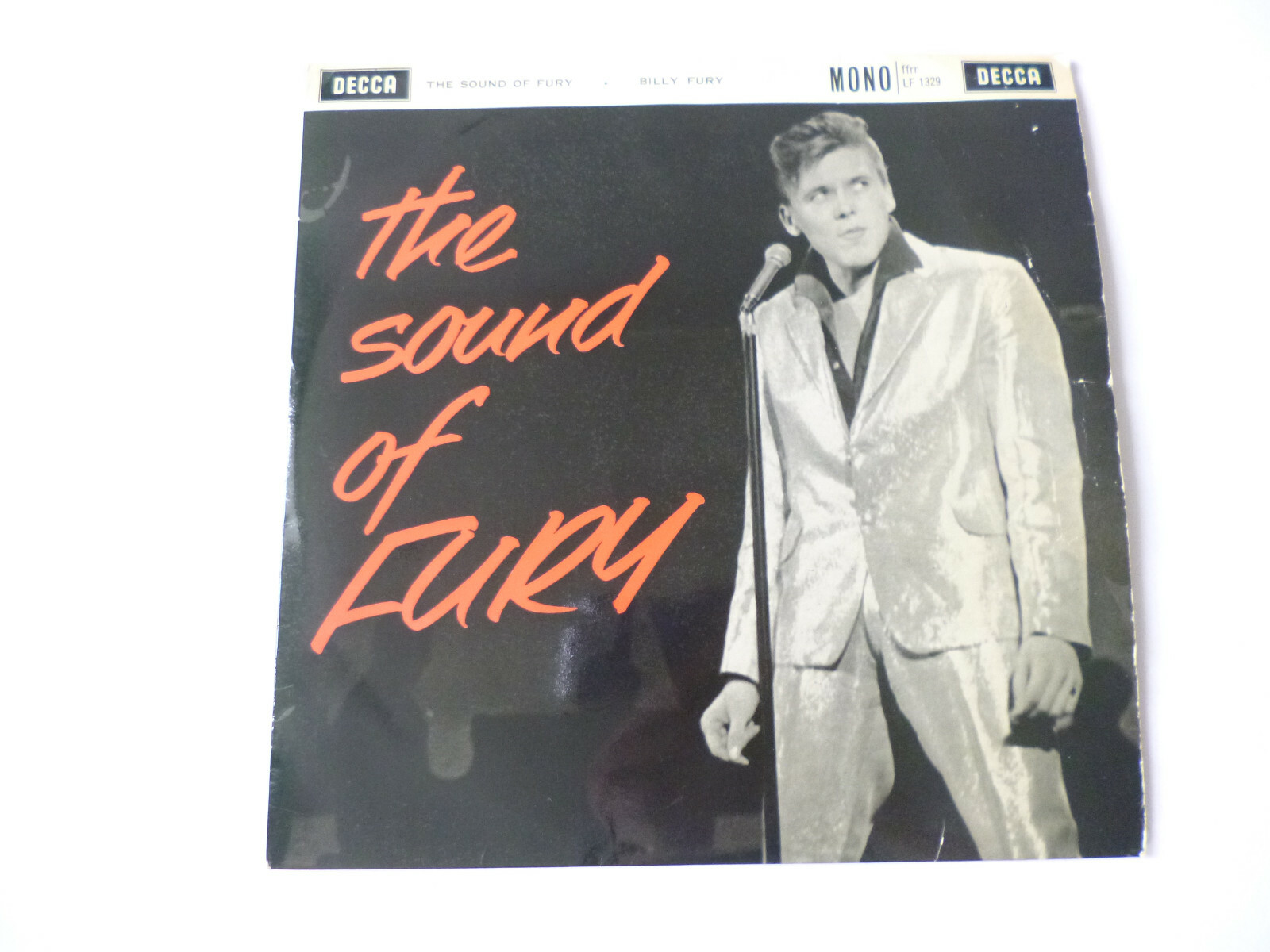 BILLY FURY ~ THE SOUND OF FURY ~ RARE DECCA UK 10" ROCKABILLY VINYL LP ...