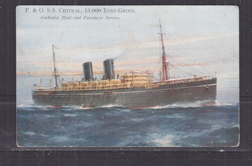 GREAT BRITAIN, SS CHITRAL, P & O, c1935 ppc., unused. | eBay