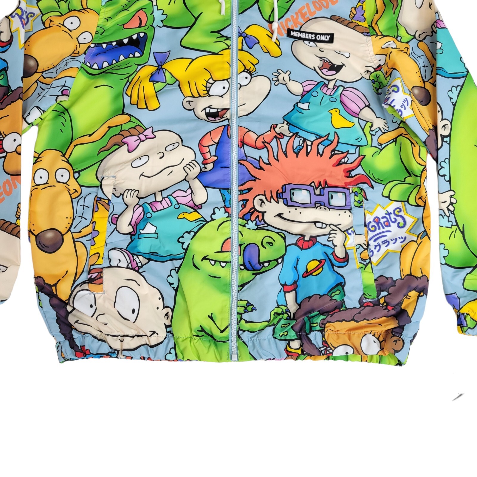 Members Only Medium Large Nickelodeon Rugrats Reptar Allover ...