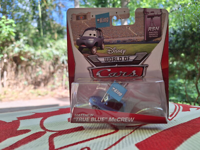 Mattel Disney / Pixar Cars( Matthew Ture Blue McCrew ) RSN Racing ...