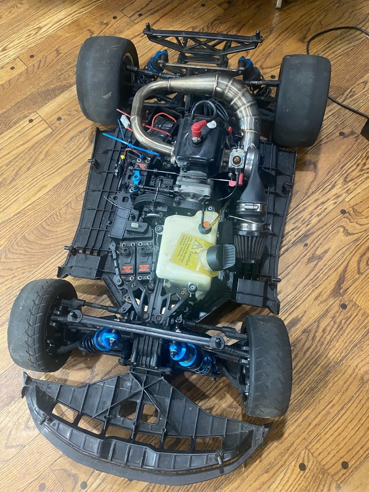 Rovan F5 1/5 Scale 360 F5 36cc Gas 4WD On-Road Race Car RTR With Extras ...