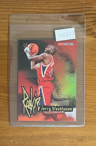 76ERS JERRY STACKHOUSE 1995-96 NBA HOOPS #275 ROOKIE CARD RC | eBay UK