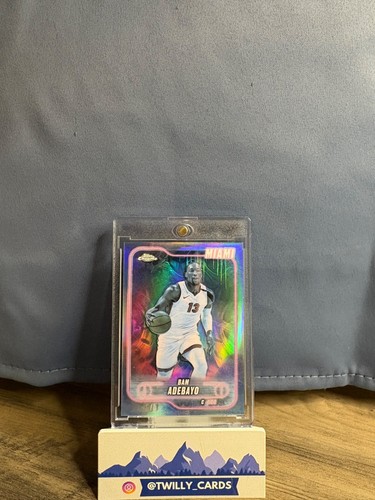BAM ADEBAYO FROZEN FRACTOR /-5 TOPPS CHROME BASKETBALL | eBay