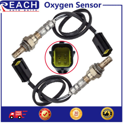 2pcs Downstream Oxygen Sensor For Infiniti EX35 FX37 G25 G35 G37 M35 ...