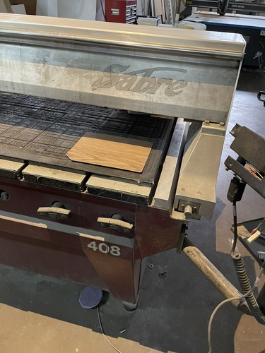 Gerber Sabre 408 CnC Flatbed Router (USED) | eBay