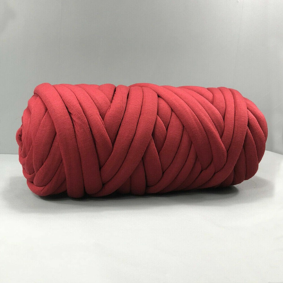 Chunky Wool Yarn Super Soft Thick Bulky Arm Knitting Roving Crocheting ...