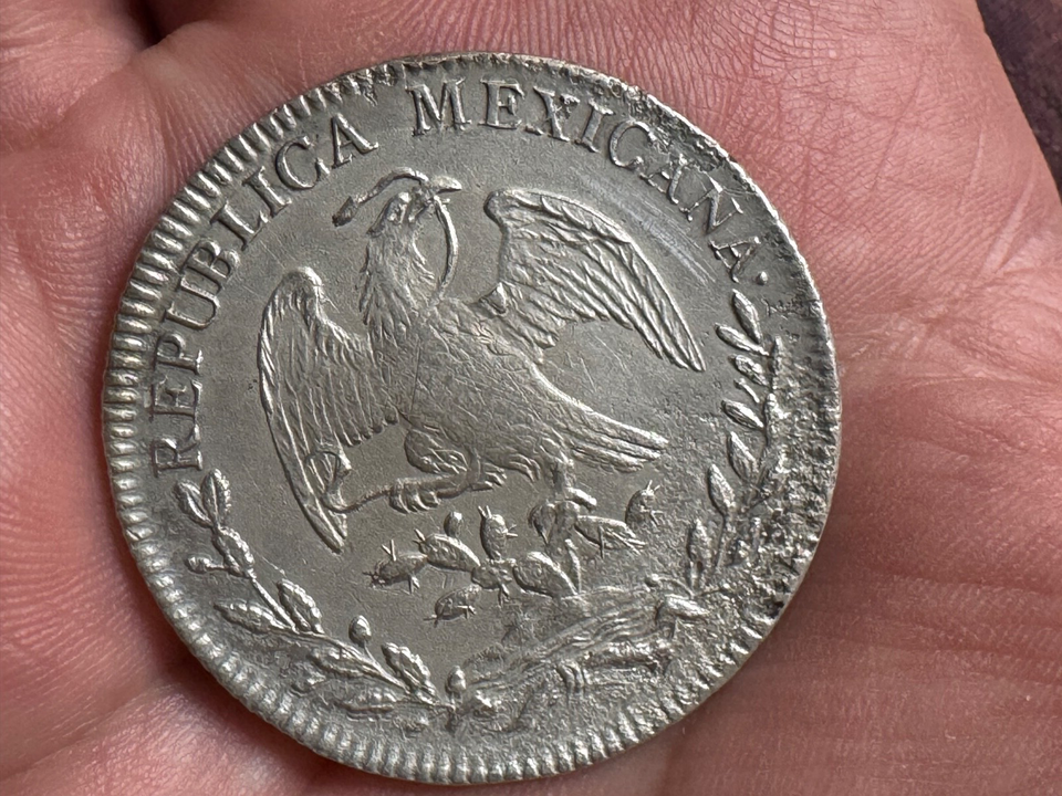 Original Mexico 1825 Mo 8 Reales silver coi | eBay