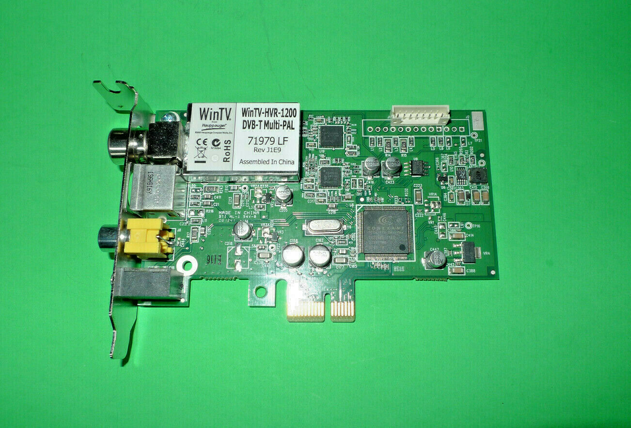 NEW Dell Hauppage WINTV-HVR-1200 DVB-T Multi-PAL TV TUNER PCI-e CARD ...
