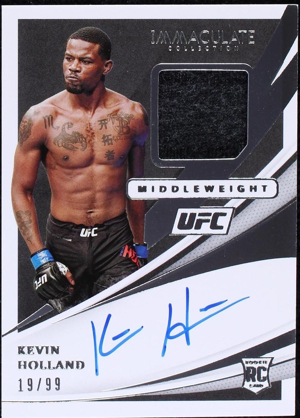 2021 Panini Immaculate Collection UFC - Rookie Memorabilia Autographs ...