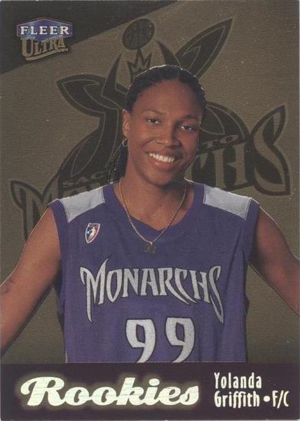 1999 Fleer Ultra WNBA - Rookies Gold Medallion Edition #106G Yolanda Griffith (RC) for sale ...