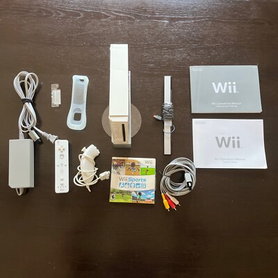 Nintendo Wii RVL-001 512 MB Console White TESTED AND WORKING | eBay