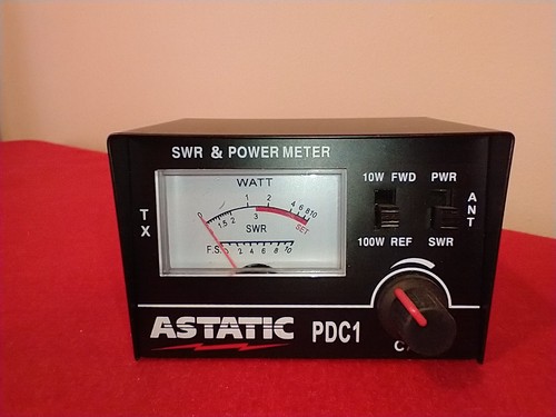 Astatic CB Power/SWR Meter, Model PDC1, 10W and 100W ranges | eBay