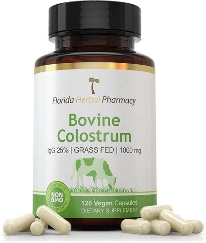 Bovine Colostrum Supplement 1000 mg Serving 60 Servings Exp 10/27 Non ...