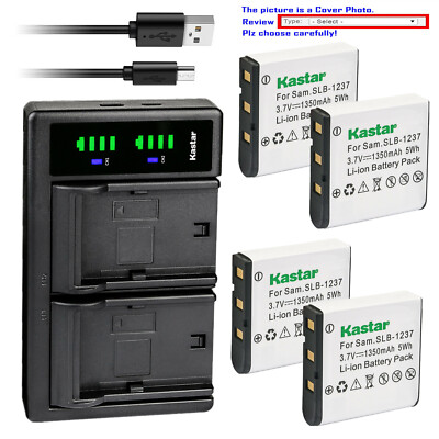 Kastar Battery LTD2 USB Charger for Sigma BP-31 BP31 & Sigma DP1 DP-1 ...