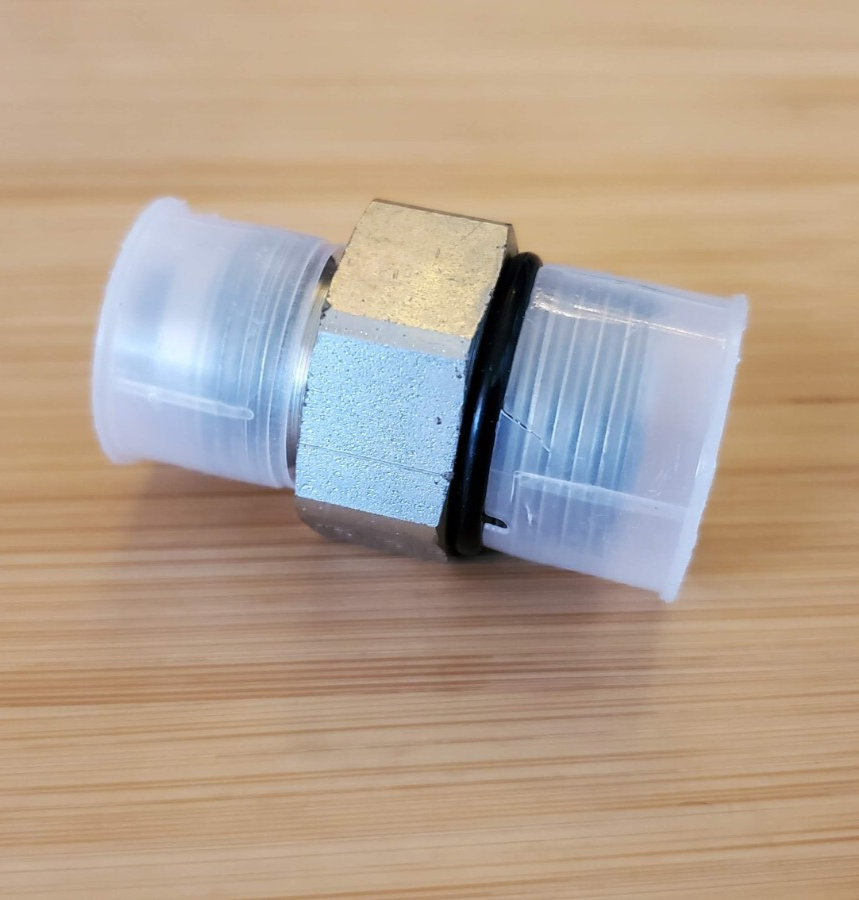 6400-08-10 JIC 1/2" to ORB 5/8" Hydraulic Straight Connector Fitting | eBay