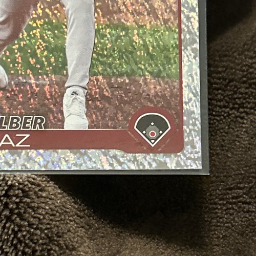 2025 Topps Series 1 Yilber Diaz Rookie Sand Glitter Foil Parallel #104 ...