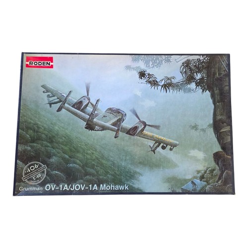 Roden OV-1A/JOV-1A Mohawk 1/48 Military Airplane Model Kit | eBay
