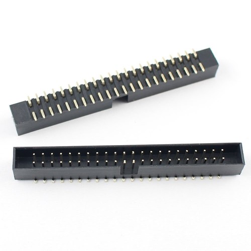 2Pcs 2mm 2.0mm Pitch 2x22 44 Pin SMT SMD Male Shrouded Box Header IDC ...
