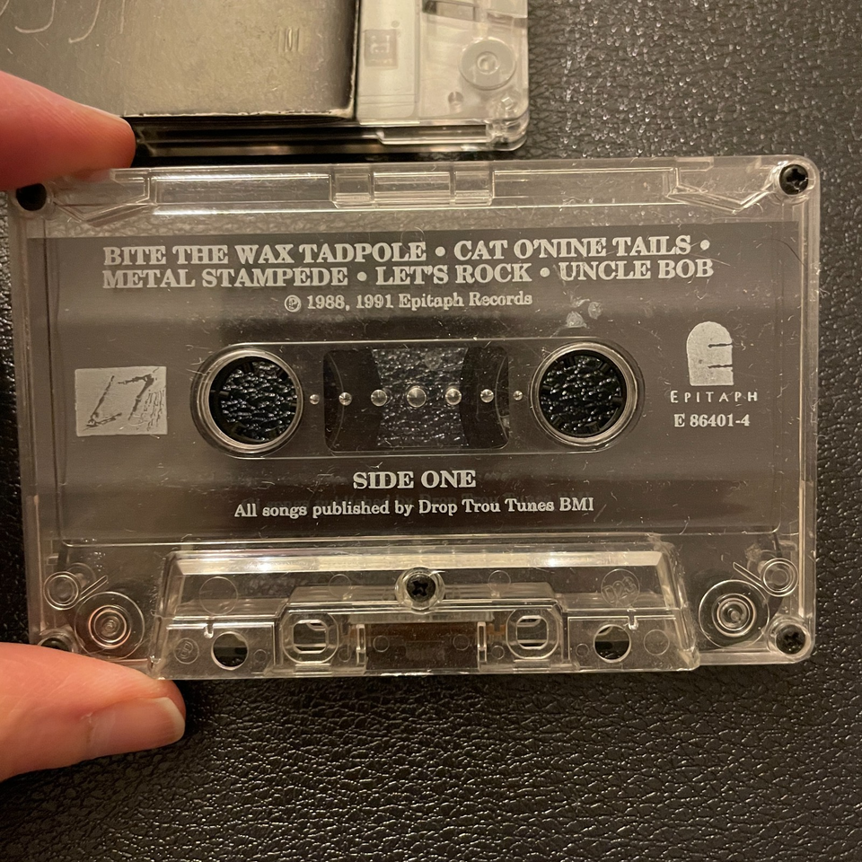 4 L7 Cassette Tapes Bricks Are Heavy Smell The Magic Hungry For Stink ...
