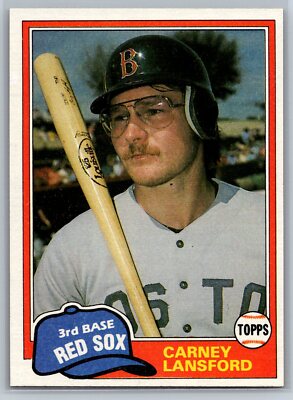1981 Topps Traded #788 Carney Lansford Set Break Near Mint or Better | eBay