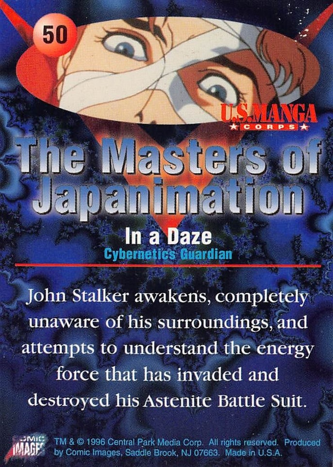 Comic Images: Masters of Japanimation "In a Daze" #50 Trading Card | eBay