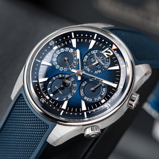 Jaeger-LeCoultre Polaris Blue Men's Watch - Q9088180 for sale online | eBay