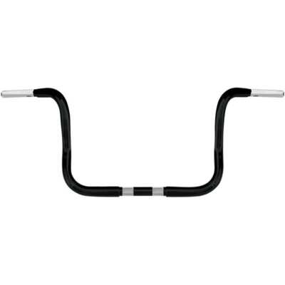Wild 1 One Chubby Satin Black WO578 10" Rise Bagger Handlebars Bars 96 ...