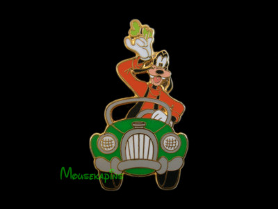 GOOFY Driving His CAR Disney Travel 2001 PIN | eBay